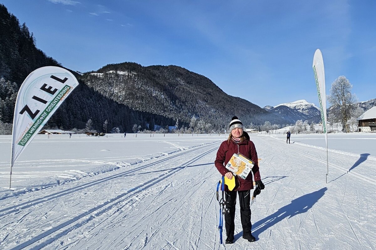 Ski-Orienteering in traumhafter Winterkulisse - OC München